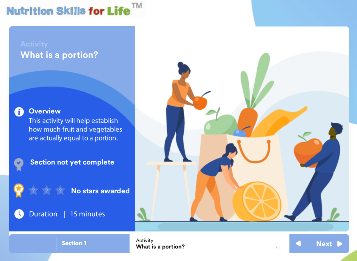 Healthy Eating Information – Nutrition Skills for Life®